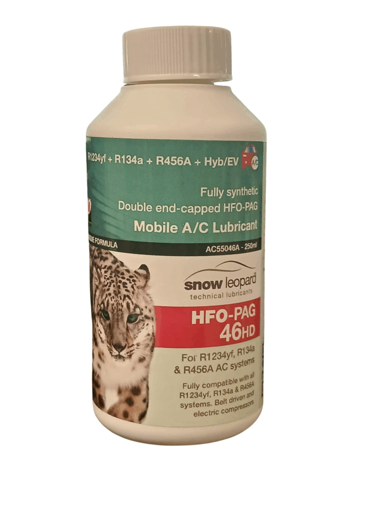 HFO - PAG 46HD SNOW LEOPARD LUBRICANT 250ML - Autocraft Equipment Ltd